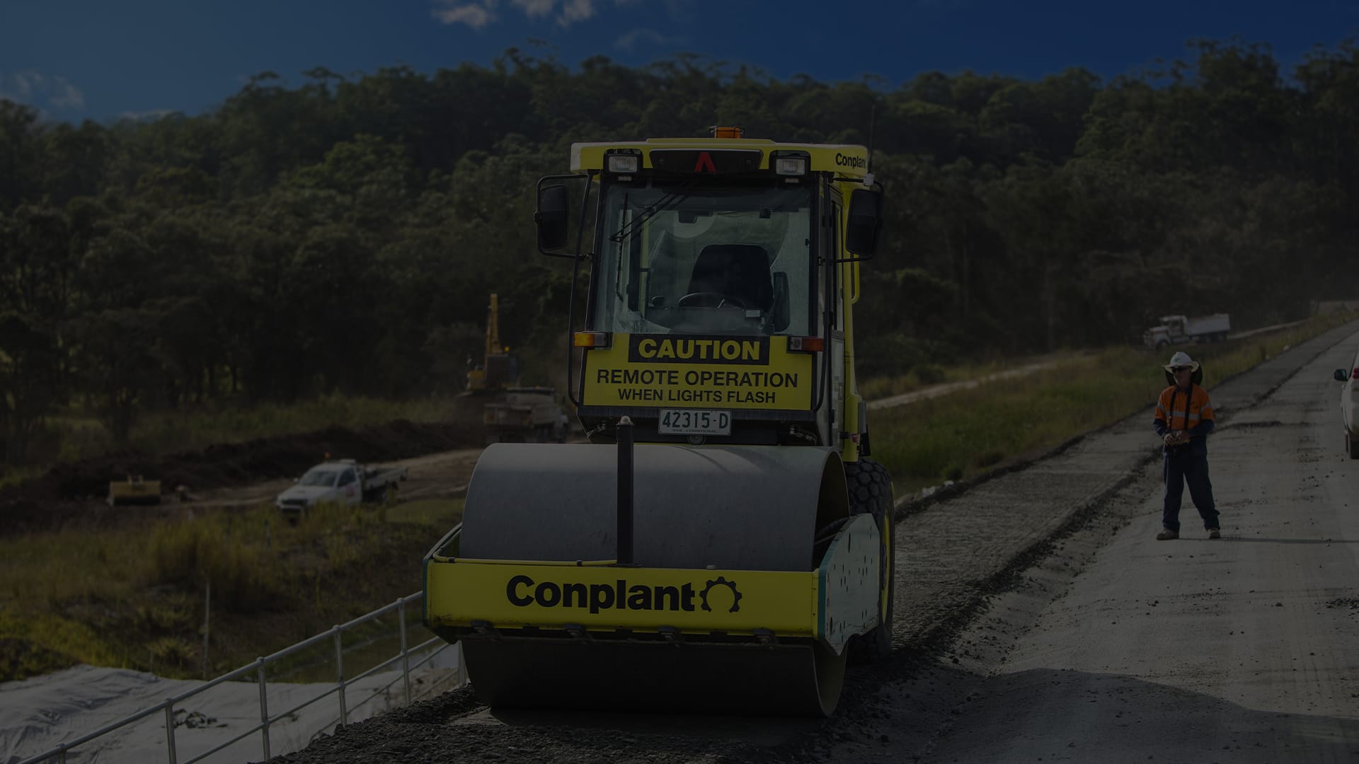 Unmanned Remote Control Rollers - Conplant